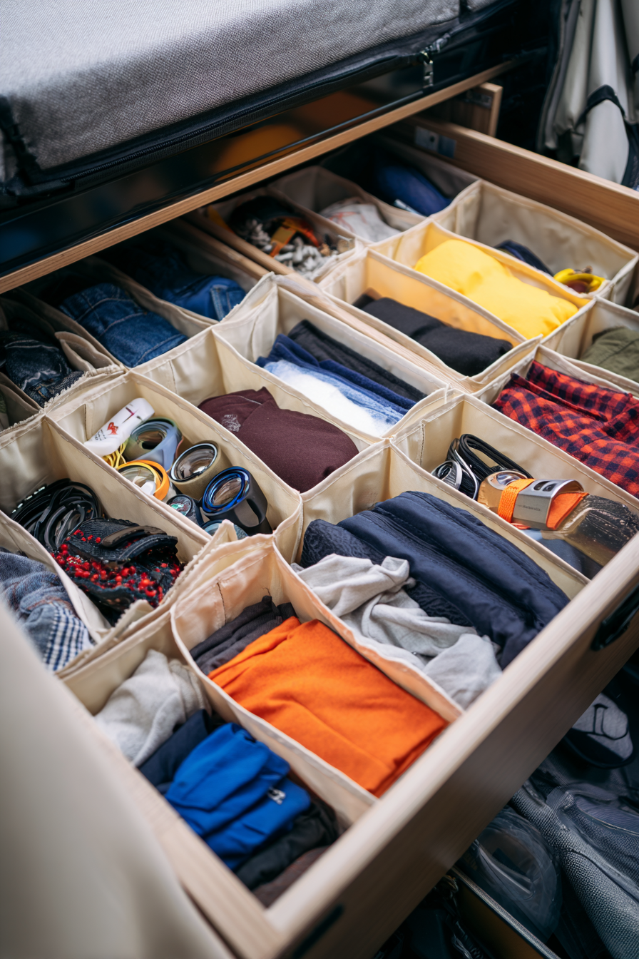 13 Vertical Storage Camper Ideas That Save Space | The Decor Advisor